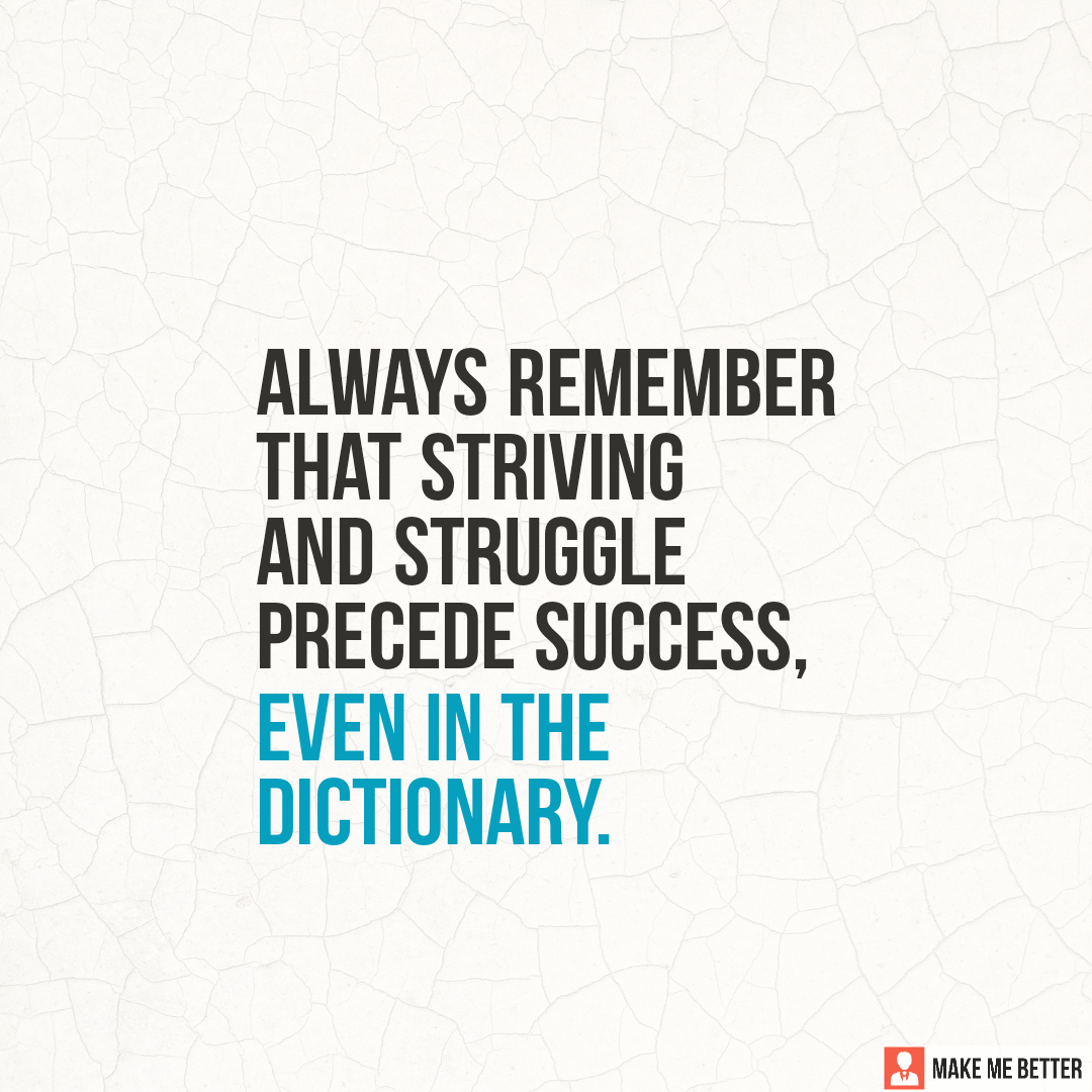 Struggle For Success Quotes
